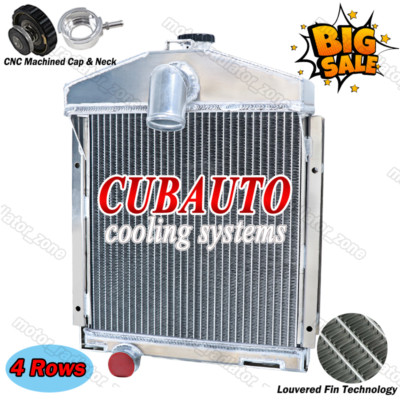 4 ROW Aluminum Radiator Fits IH Farmall 100/130/200/230 Super AV A1 ...