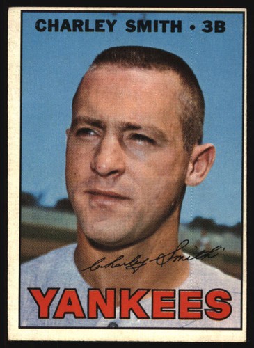 1967 Topps #257 Charley Smith VG/VGEX Yankees 568864 | eBay