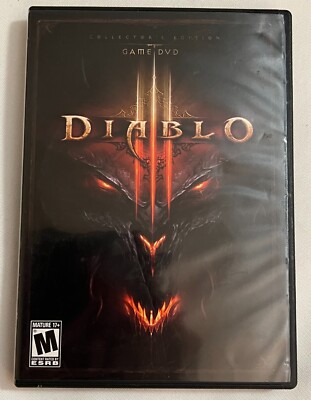 Diablo III Collectors Edition Game/DVD In Original Case - Windows/Mac ...