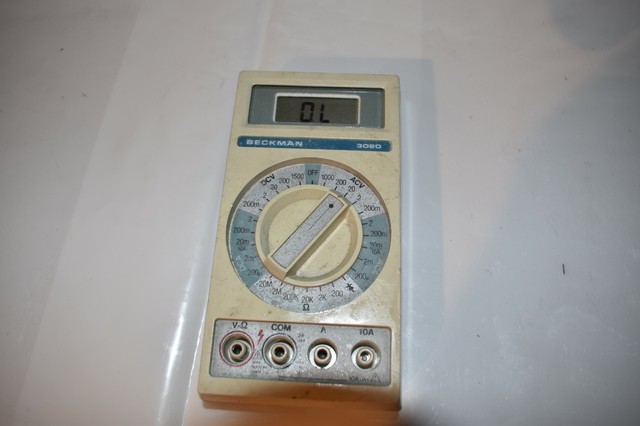 Vintage Beckman 3020 Industrial Digital Multimeter DMM Unit Only for ...