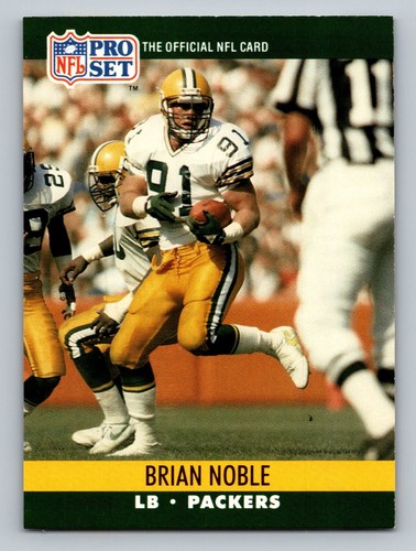 1990 Pro Set #505 Brian Noble Green Bay Packers | eBay