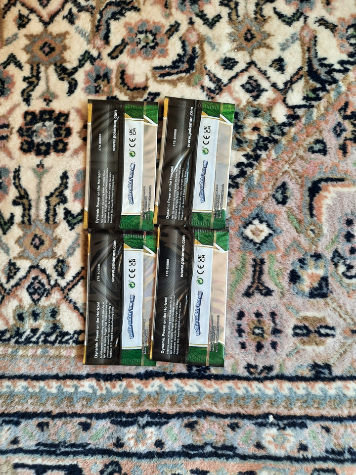 Pokemon TCG SWSH Evolving Skies Fun Pack Booster x4 Packs Sealed New ...