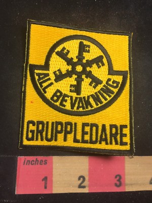 Advertising Patch ALL BEVAKNING GRUPPLEDARE 80D9 | eBay