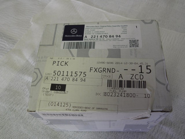 Mercedes-Benz A2214708494 for sale online | eBay