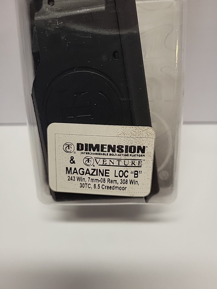 Thompson Center T/C Dimension Venture 308 243 7mm08 30 TC 3 Rd Magazine ...
