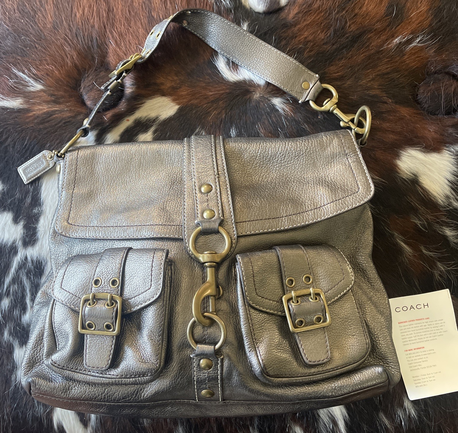 Vintage Coach Legacy Brooklyn Large Messenger Bag in … - Gem