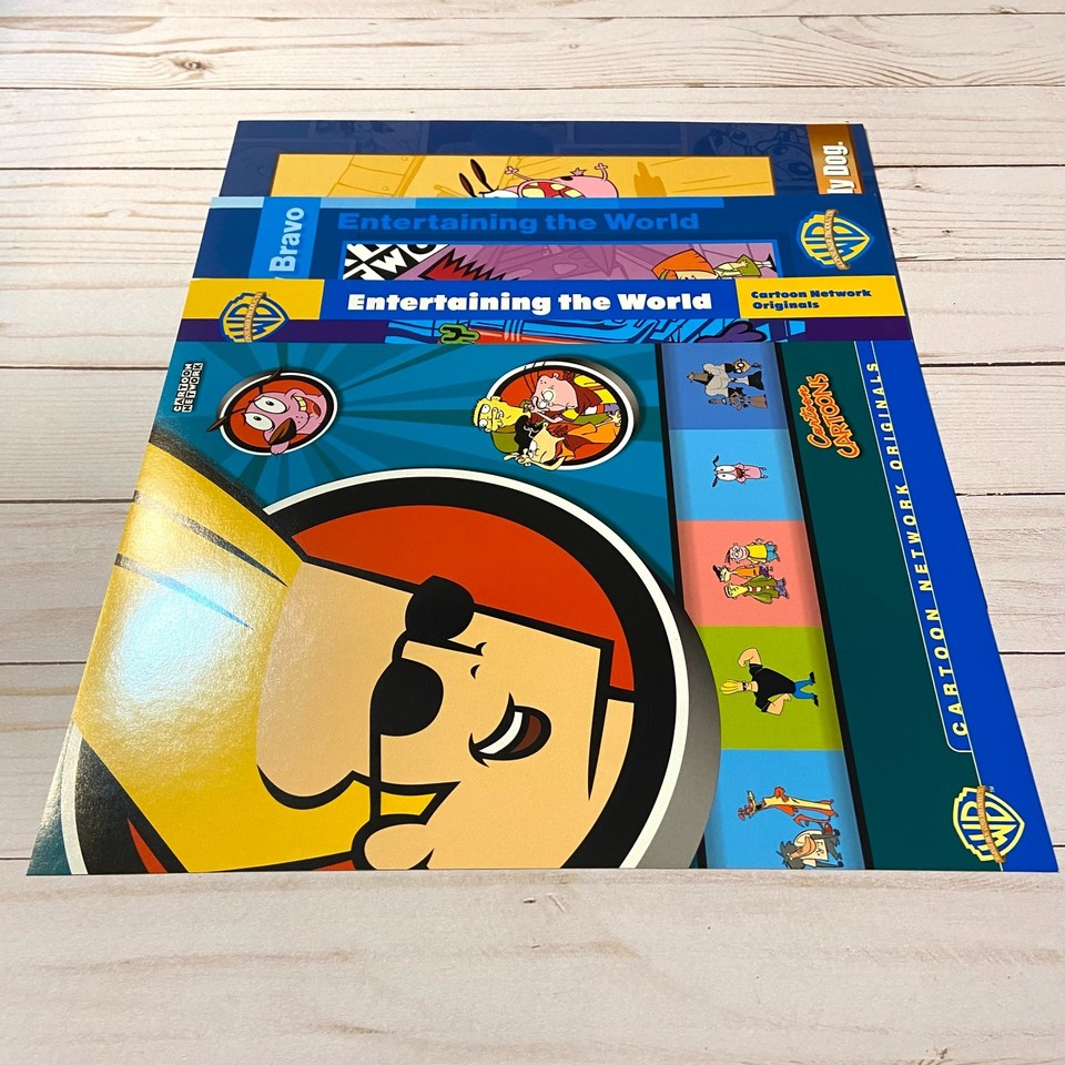 Cartoon Network 2001 Consumer Products Promotional Pages - RARE Cartoon ...