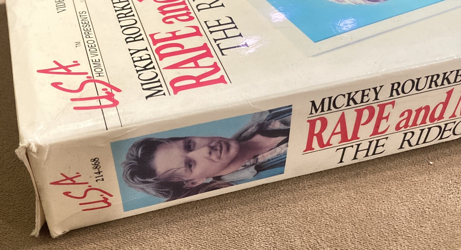 Rape and Marriage: The Rideout Case VHS Mickey Rourke, Linda Hamilton ...