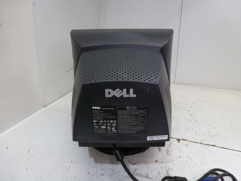 Dell E773c 17" CRT VGA Computer Monitor 1280 x 1024 Vintage Retro ...