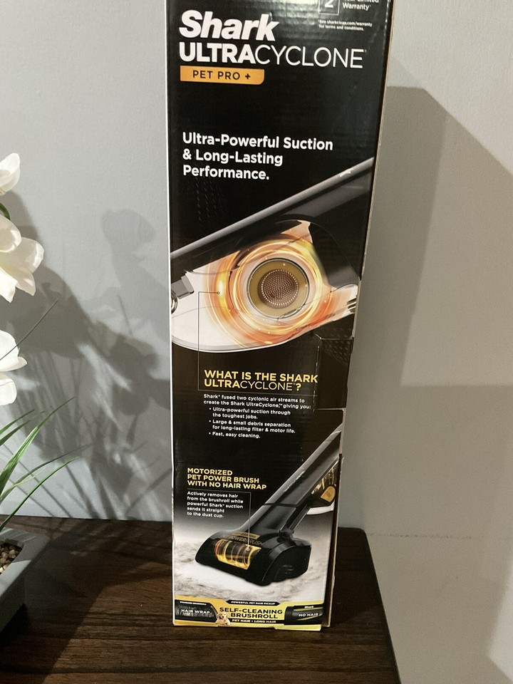 Shark CH951 Black Cordless Handheld Vacuum Cleaner Pet Pro + Puls ...