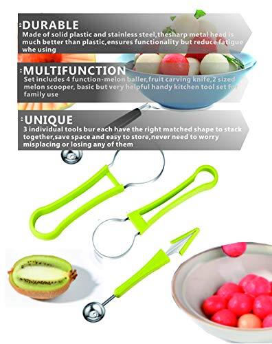 Fruit Carving Tools Set Fruit Peeler Melon Baller Scoop Kitchen Tools ...