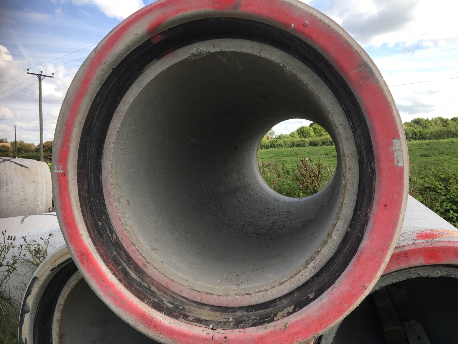 Concrete pipes & manholes, 300mm to 1800mm, rejects | eBay UK