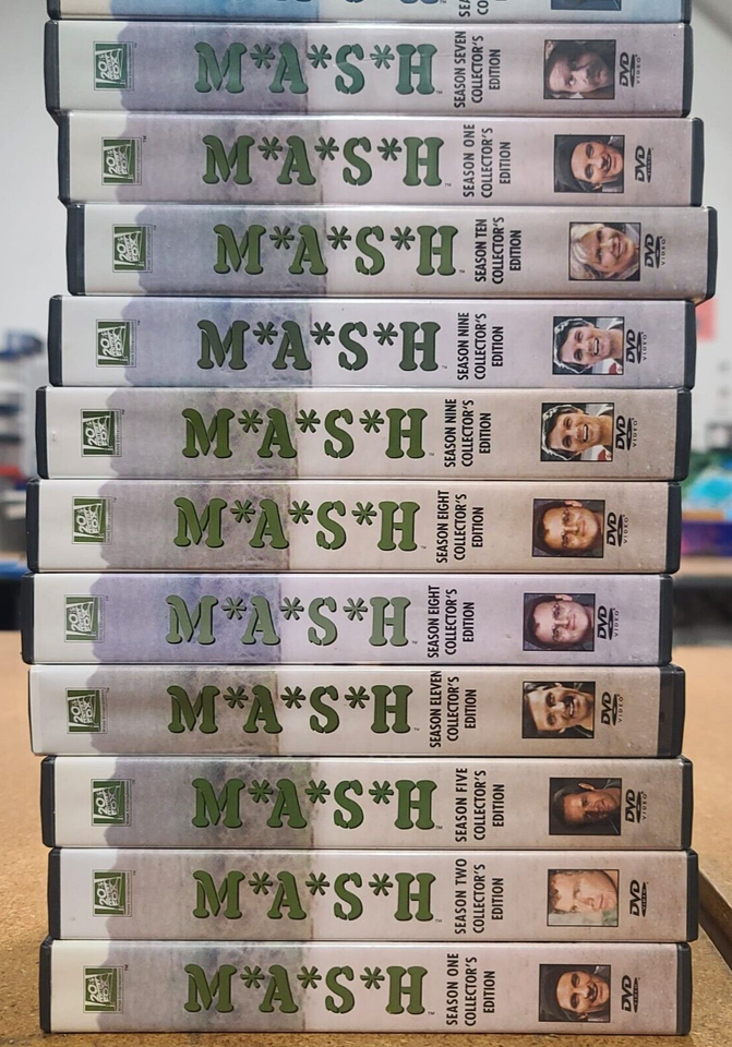 MASH Seasons Series DVD Set Collector's Edition Must-Haves Boxed Sets ...