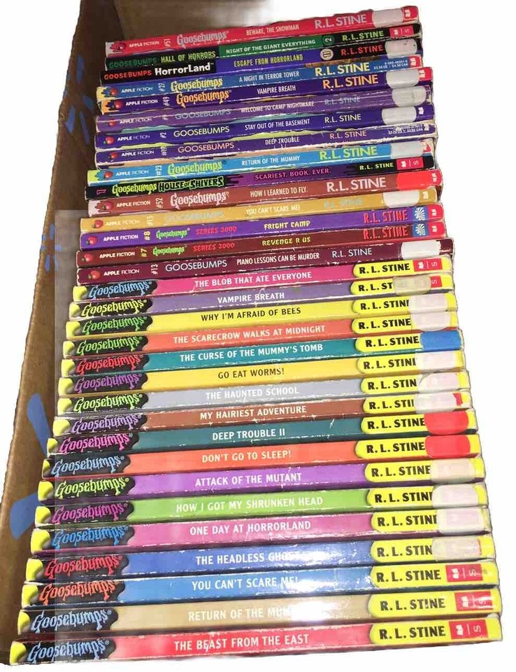 Lot Of 32 Vintage Goosebumps Books - Original Series! Various ...