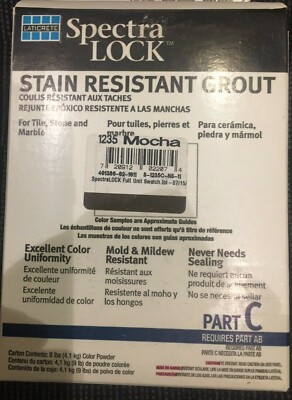 Laticrete SpectraLOCK Stain Resistant Grout Part C, Full Unit (9 lb ...