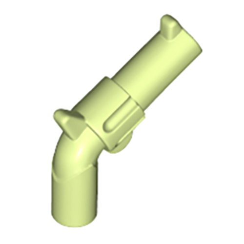 LEGO PART - Yellowish Green Minifigure Weapon Gun Pistol Revolver ...