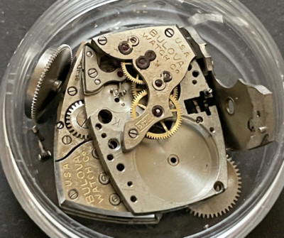 Vintage Bulova 7AK Men's Watch Movements Parts/Repair 21 Jewels | eBay