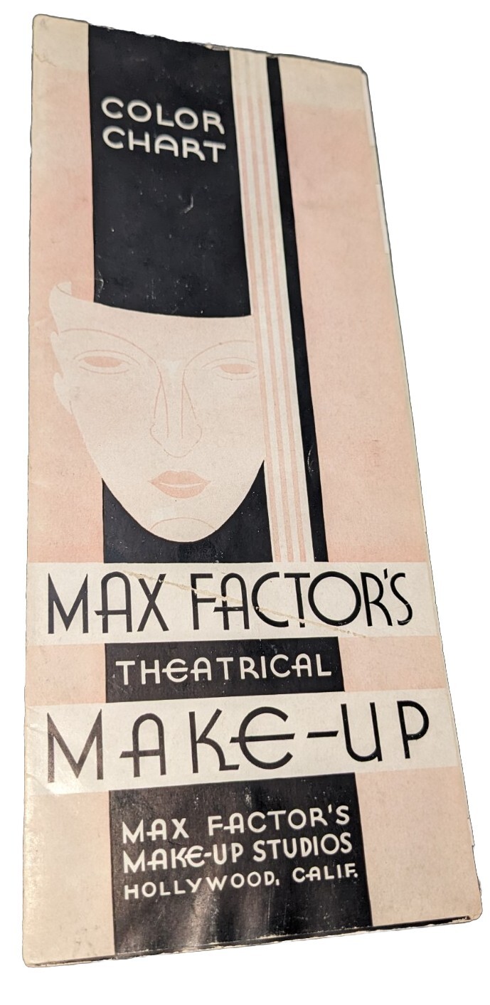 1927 Max Factor's Theatrical Make Up Antique | Grelly UK