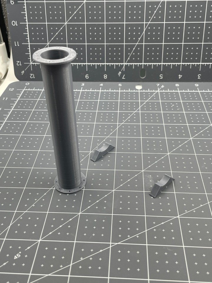 HO Scale 1/87 Flange Sewer Pipe Flat Car Load For Flat Cars/Gondolas | eBay