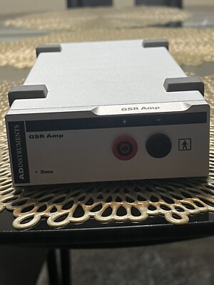 AdInstruments GSR Amp W/ADI SENSOR WIRES | eBay