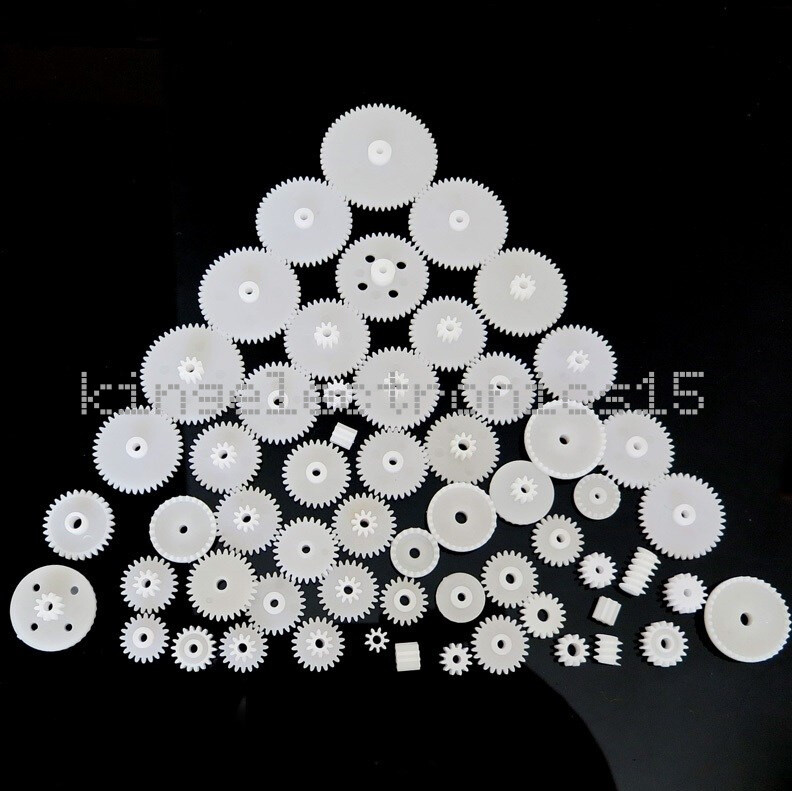 58 Styles Plastic Gears All Module 0.5 Robot Parts for DIY Arduino | eBay