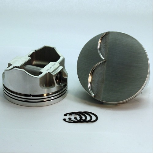 DSS Piston Set 1880-4155; SX 4.155" Bore -5cc Flat Top for Chevy ...