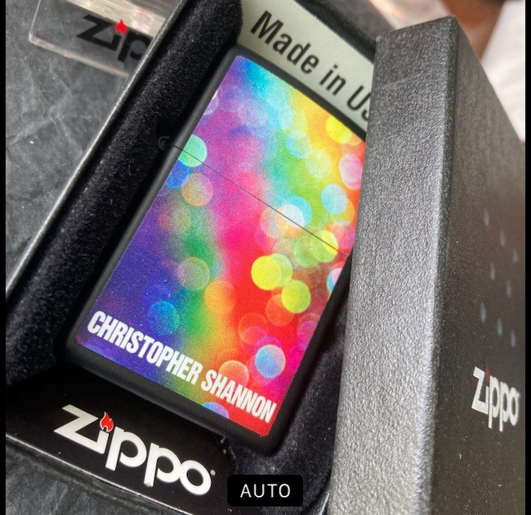 Zippo Lighter Limited Edition 300 Made 2sided London Fashion Designer ...