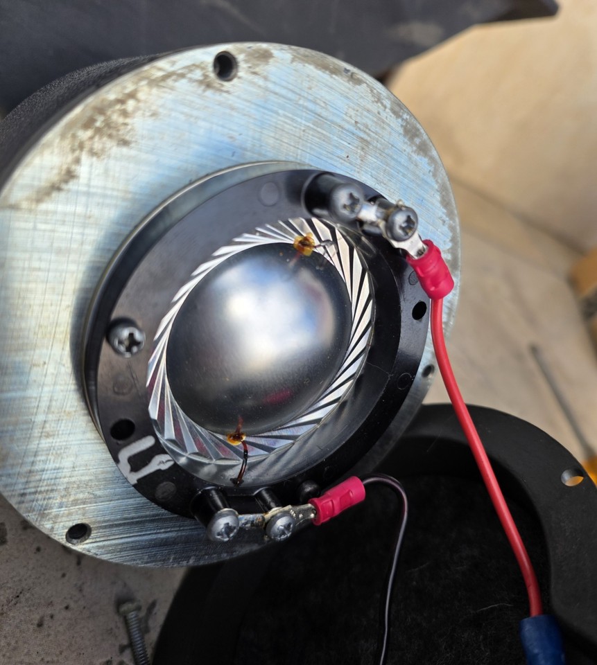 Altec 32b Aluminum 90° Bent Horn With 802-8g Drivers - One and Working ...