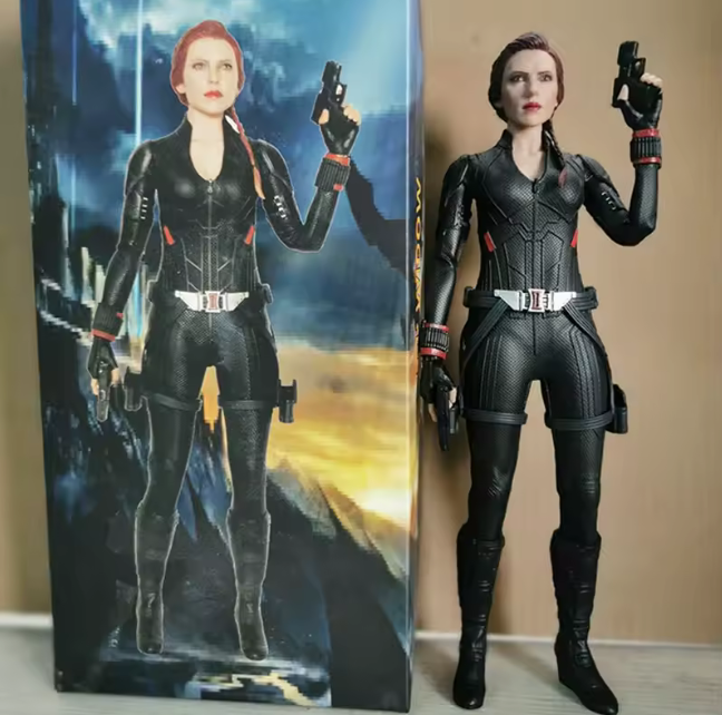 12" Empire Toys 1/6 Scale Marvel Avengers Black Widow Natasha Action ...