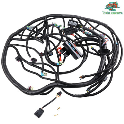 For LS3 LS2 6.2L 58X Drive 6L80E 6L90E By Wire DBW Standalone Harness ...
