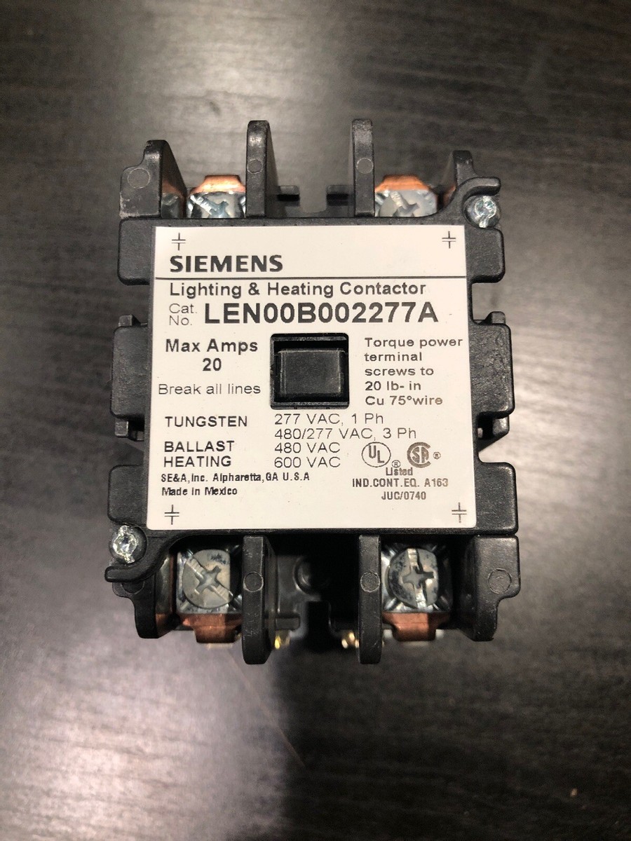 2 Pole Lighting Contactor 277v Coil | Shelly Lighting