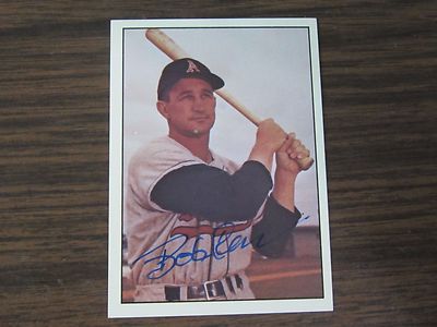 1979 TCMA Baseball History #162 Bob Cerv Autograph / Signed Card Kansas ...