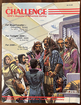 GDW's Challenge Gaming Magazine No. 31 - 1987 | eBay