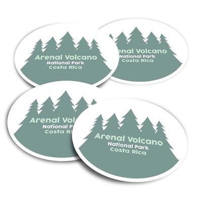 4x Vinyl Stickers Arenal Volcano National Park Costa Rica #60869 | eBay