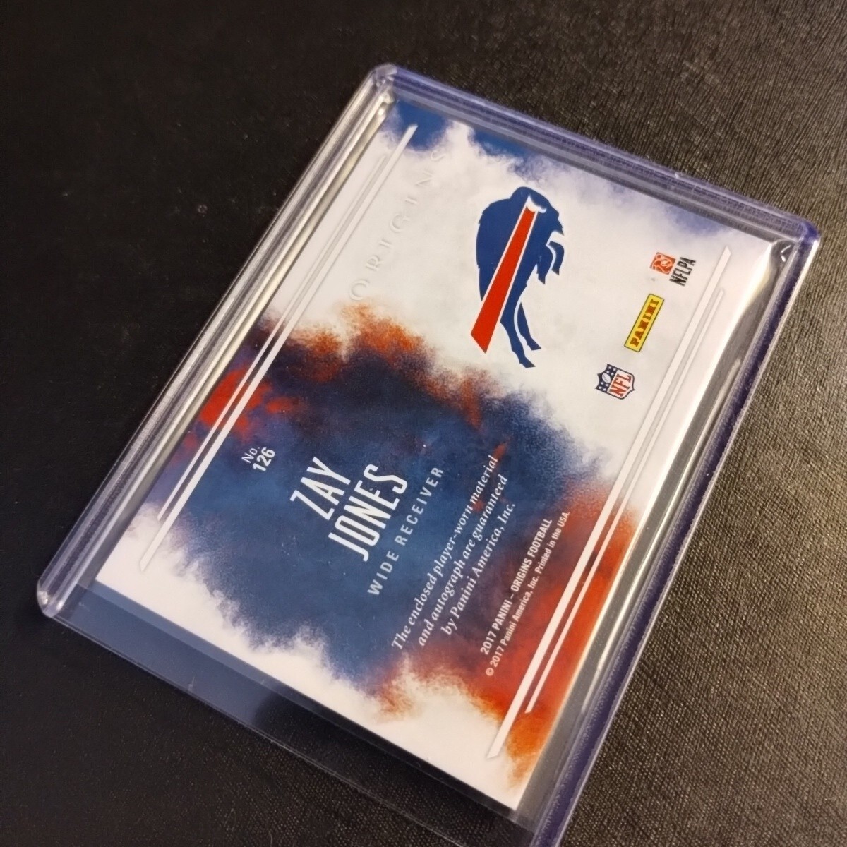 #24/25 Zay Jones Rookie Patch Auto 2017 Panini Origins Autograph ECU ...