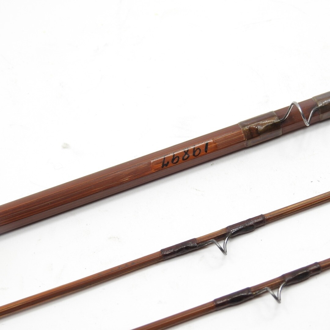 Orvis Impregnated “Deluxe” Bamboo Fly Rod. 7’ 6”. 5-6wt. W/ Tube & Sock ...