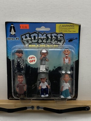 Homies Bobbleheads Series 2 2003 Sealed Homieshop Willie G Topo 8-Ball ...