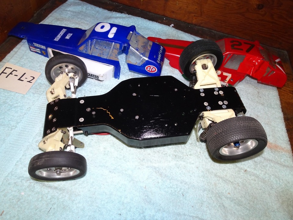 Vintage Team Associated RC10 Rare Custom RC 10 Gold Pan Aluminum Wheels ...