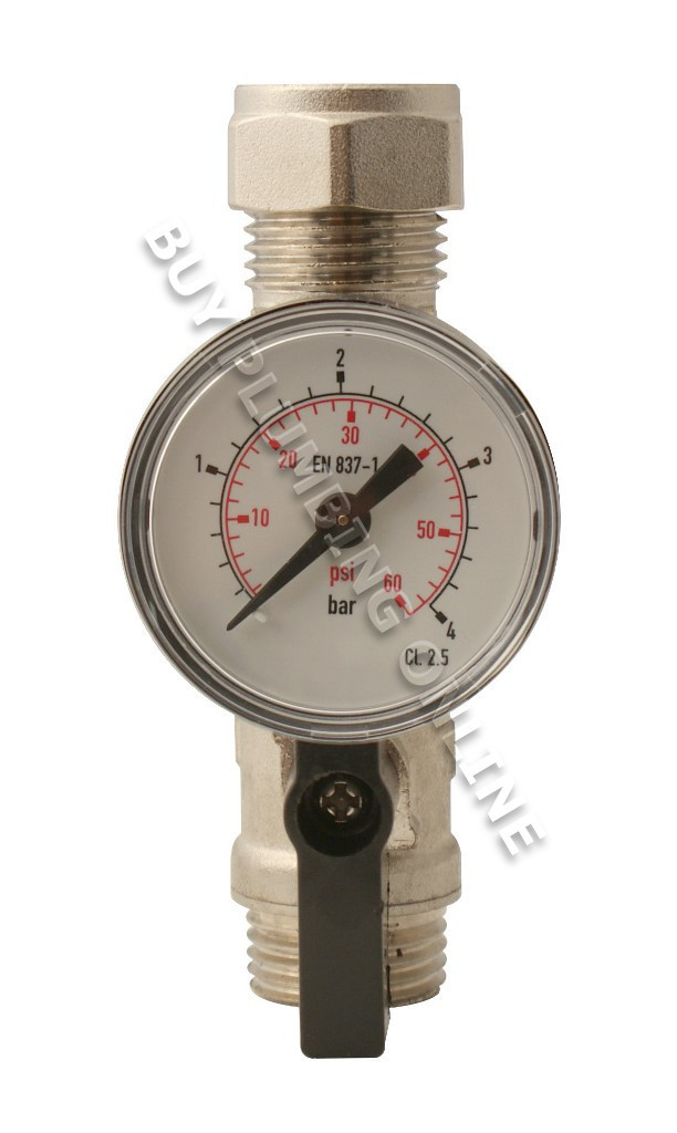 Altecnic Remote Filling Loop with Gauge ALT-ST0035 8016615495478 | eBay UK