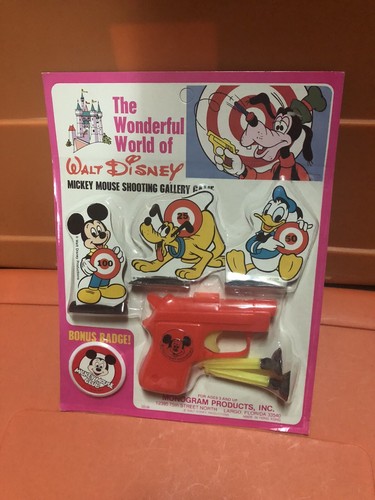 VTG Wonderful World Of Disney Shooting Gallery Game Mickey Mouse Club ...