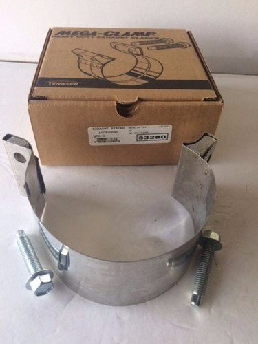 LOT OF 8 EXHAUST MEGA CLAMPS 33280 4" TENNECO DYNOMAX WALKER | eBay