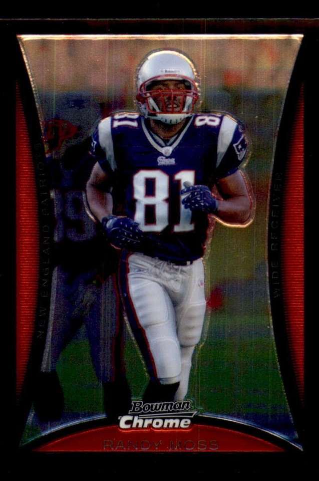 2008 Bowman Chrome (Vets 111-220) Team Set - NEW ENGLAND PATRIOTS w ...