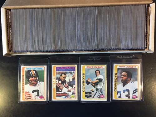 1978 Topps NFL Football COMPLETE SET 1-528 NICE SET Mixed Grade ...