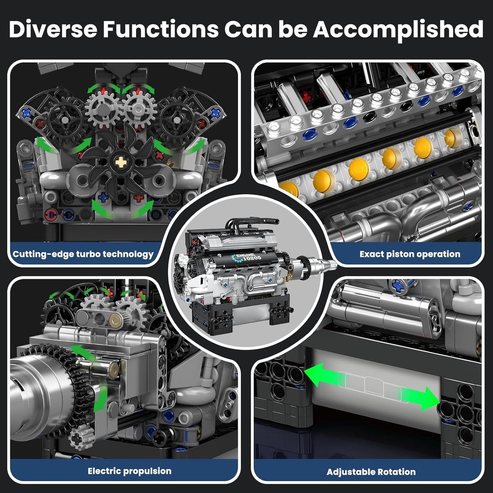 RR V12 Engine Kits That Runs, Build Your Own Combustion Engine, Model ...