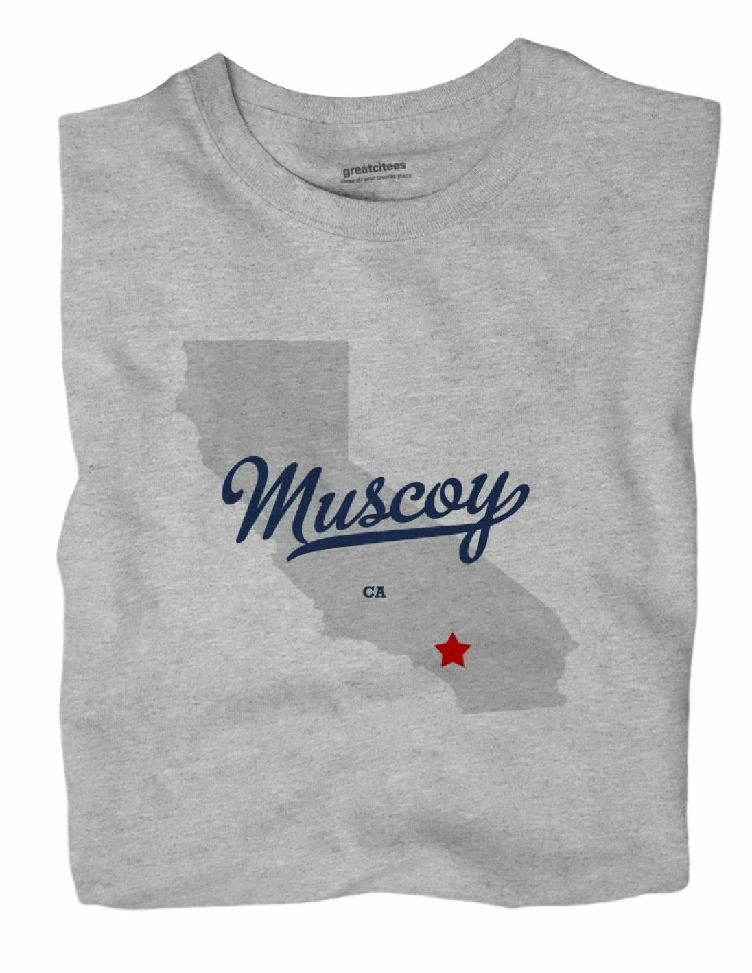 Muscoy California CA Calif T-Shirt MAP | eBay