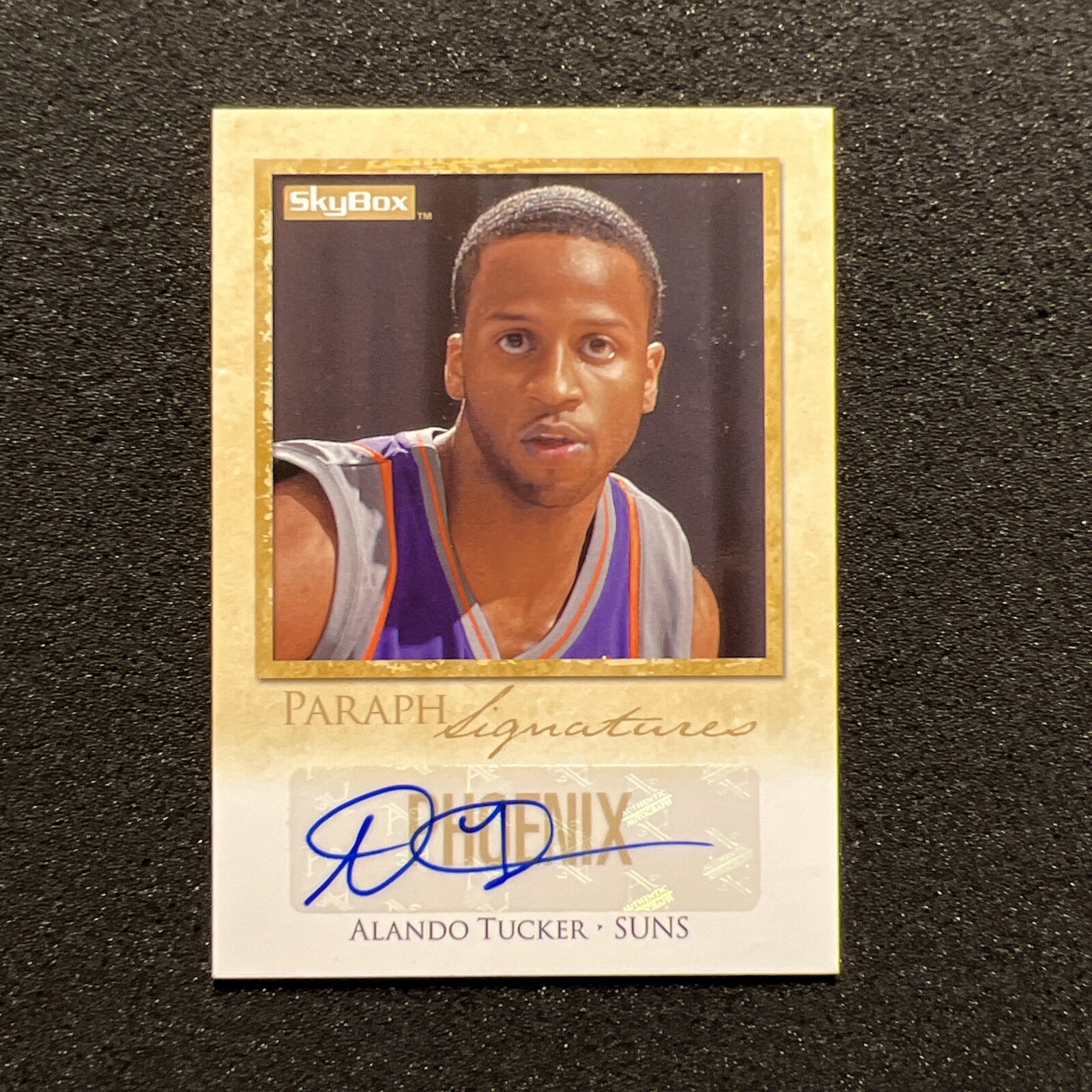 2008-09 Skybox ALANDO TUCKER #PS-AT Paraph Signatures AUTO - PHOENIX ...