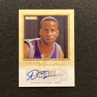 2008-09 Skybox ALANDO TUCKER #PS-AT Paraph Signatures AUTO - PHOENIX ...