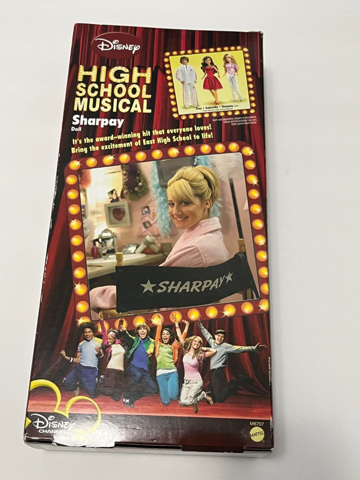 Disney Mattel High School Musical Sharpay Barbie Original Movie 2007 ...