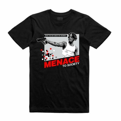BRAND NEW Streetwear on Demand 8 BIT MENACE BLACK Tee Shirt SMALL ...