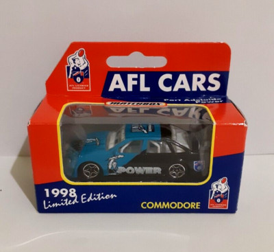 MATCHBOX AFL Cars PORT ADELAIDE POWER Holden Commodore 1998 | eBay